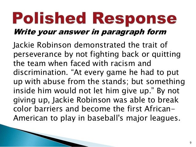 ACE Short Answer Strategy