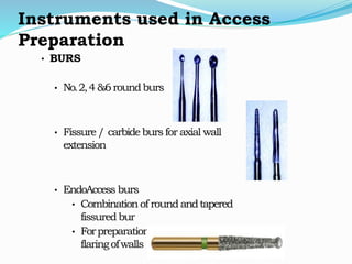 Access cavity ppt | PPTX