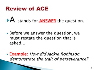 Ace strategy revised | PPTX