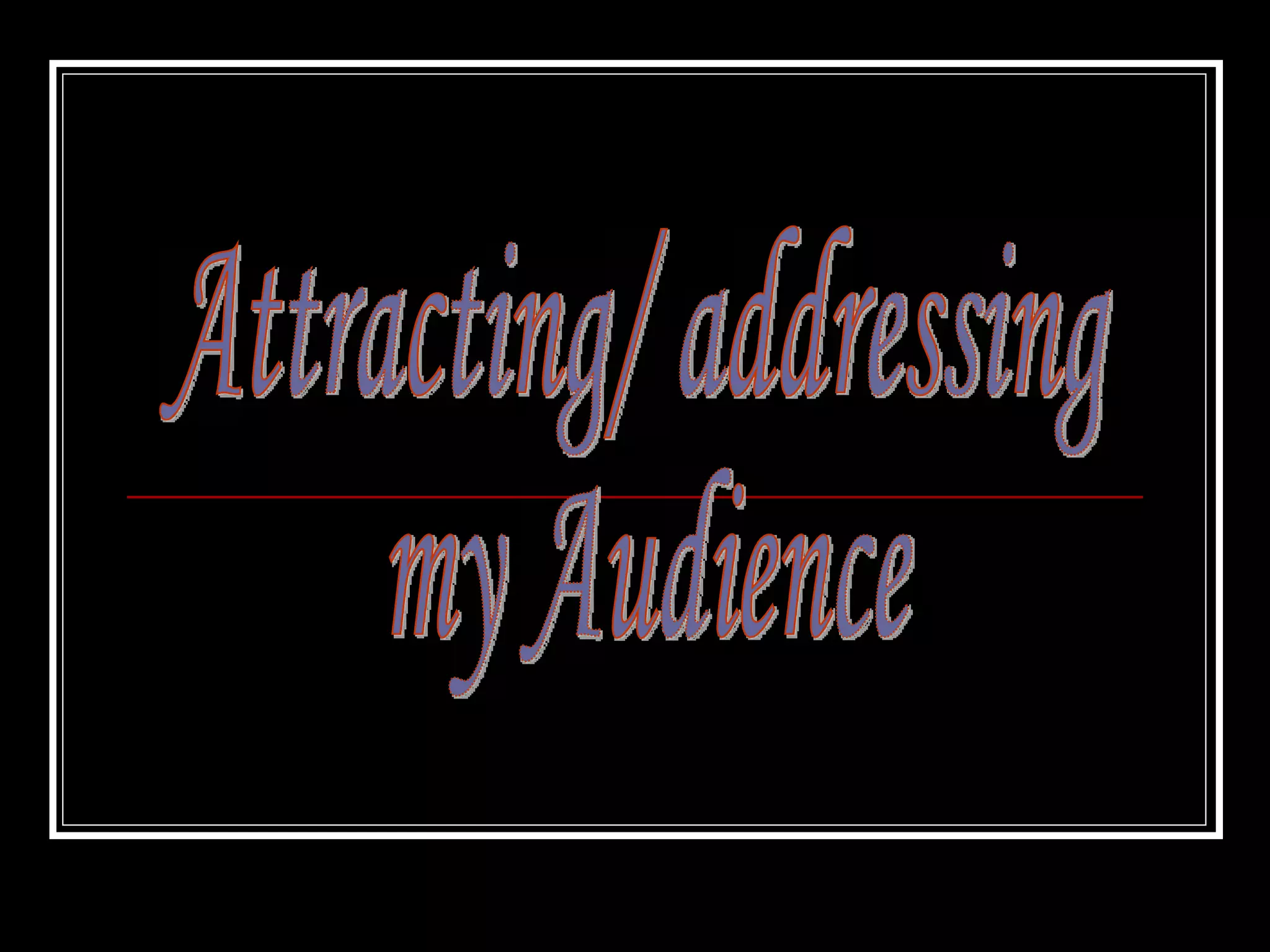 task 5 Addressing An Audience | PPT