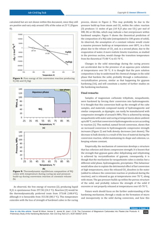 The Conversion of Magnesium Carbonates into Plaster-Like Products: A ...