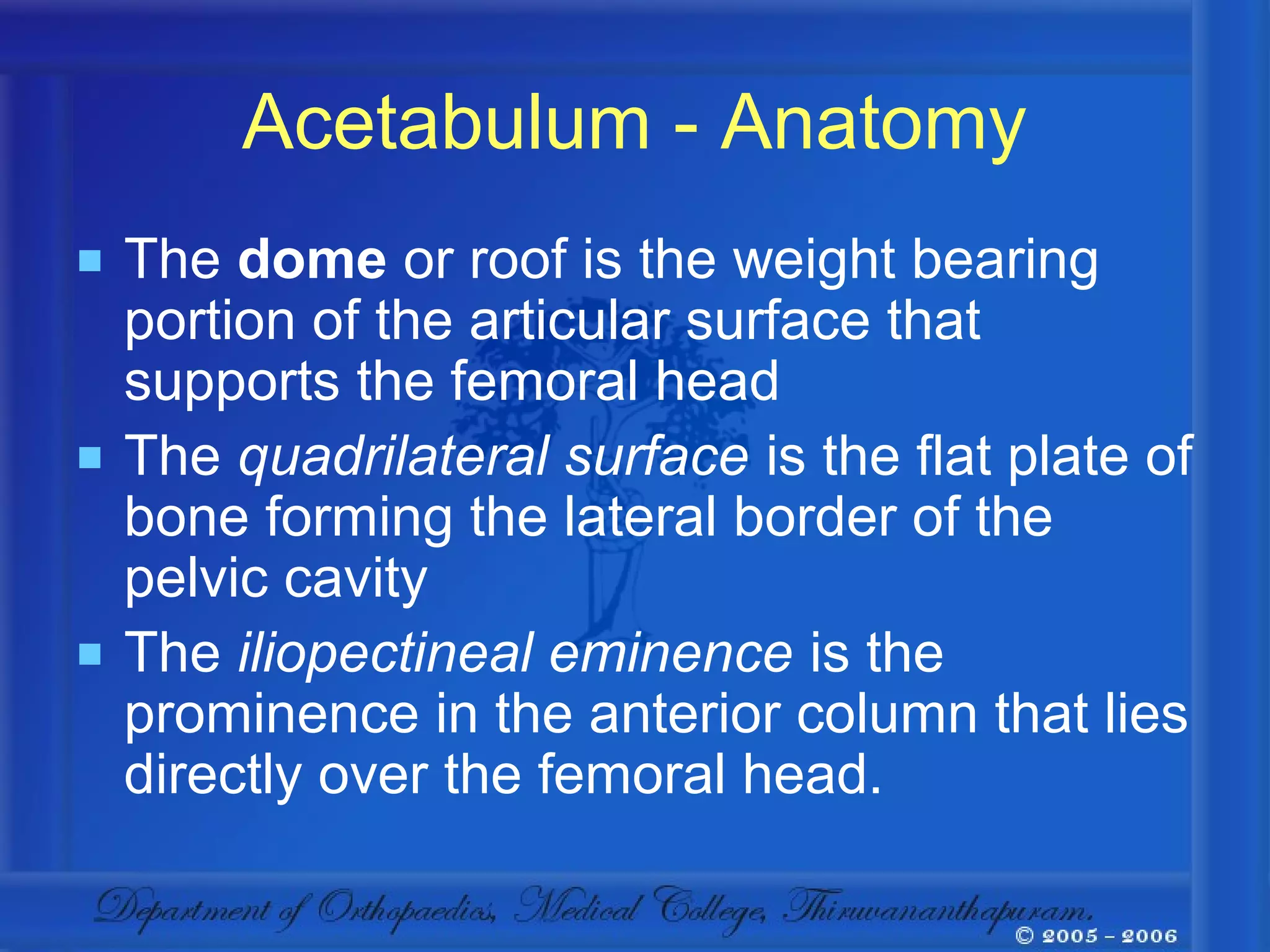 Acetabular fractures | PPT
