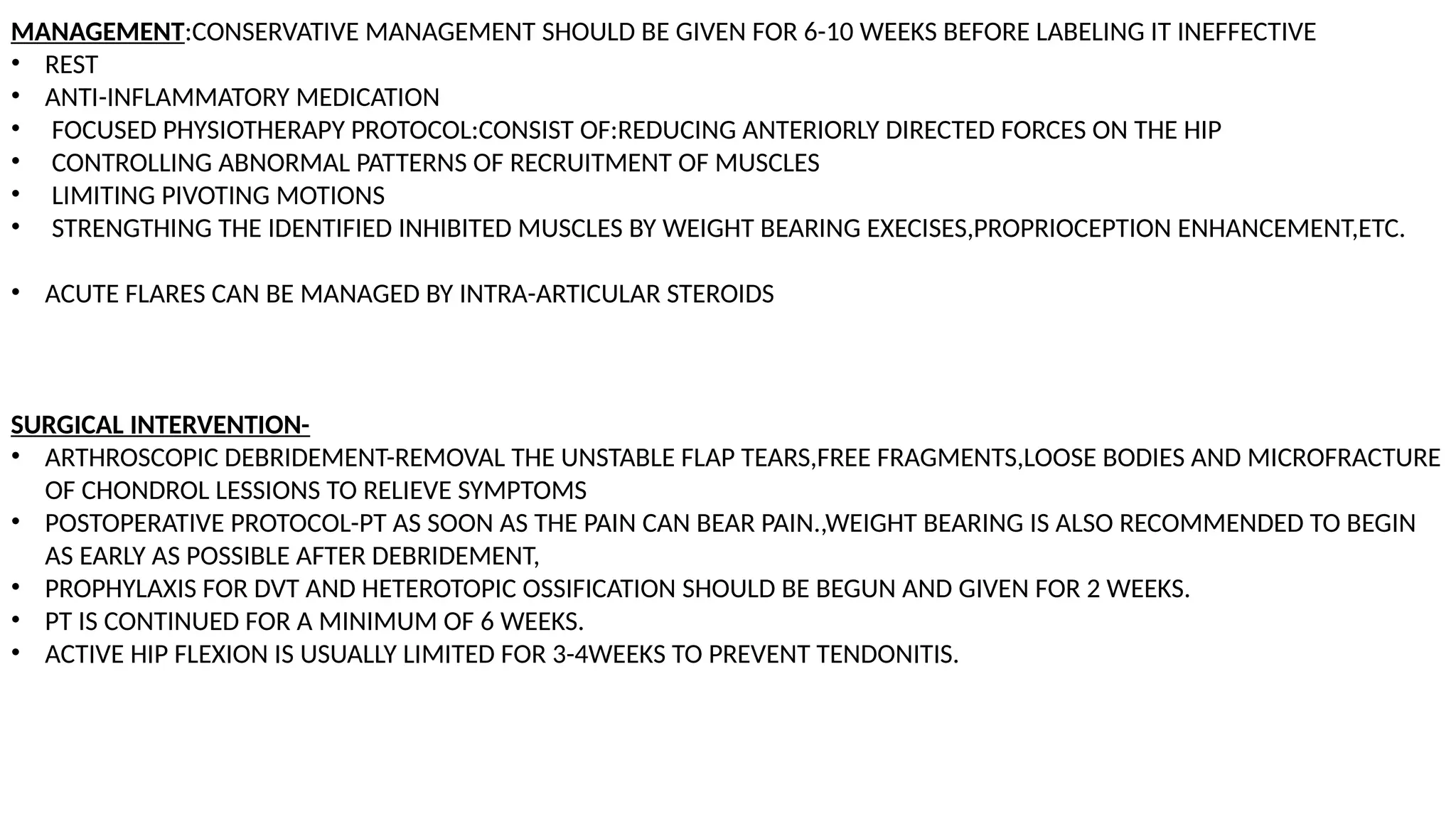 Acetabular Labral Tears: Anatomy, Diagnosis, and Management | PPTX