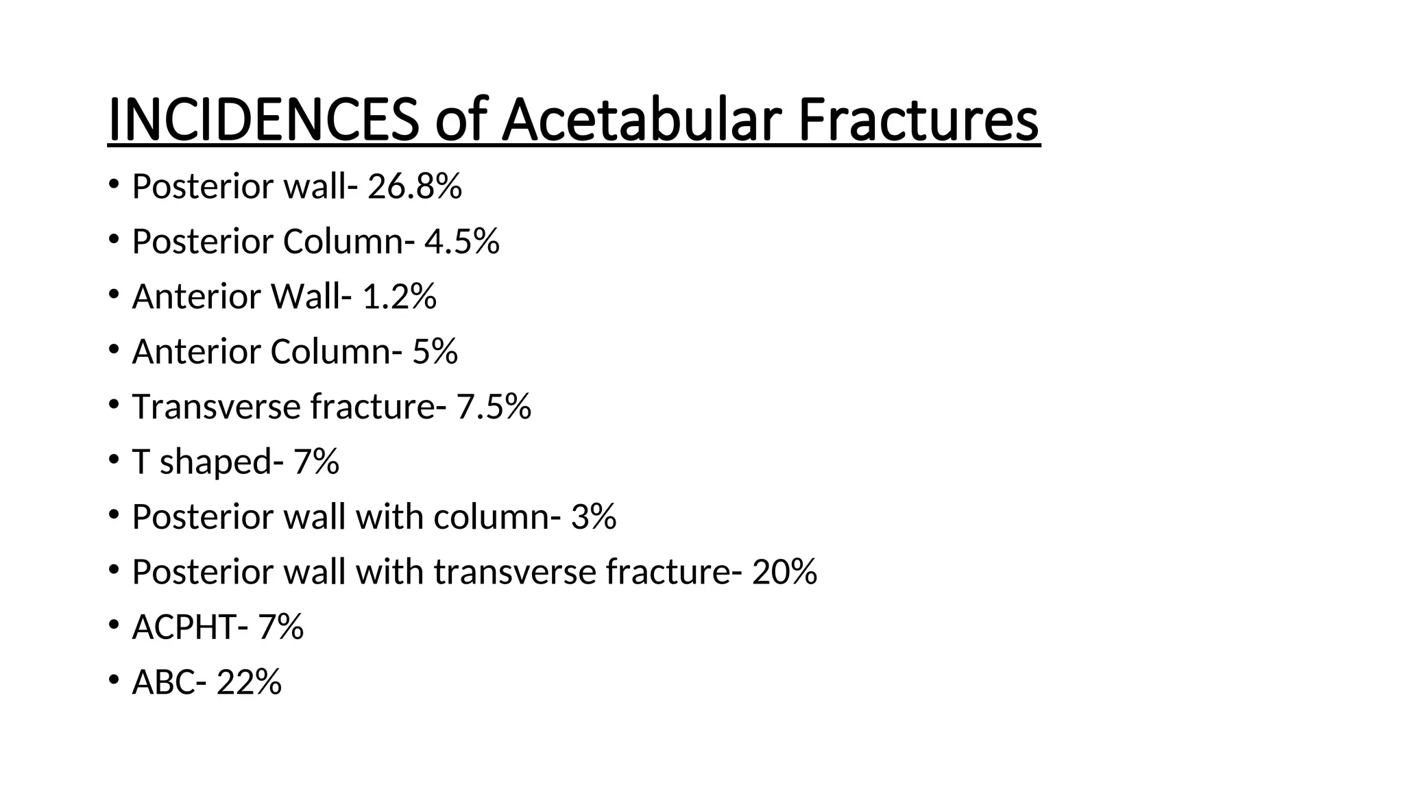 epidemiology and managment of acetabulum fracture by Dr.Akshat vijay.ppt