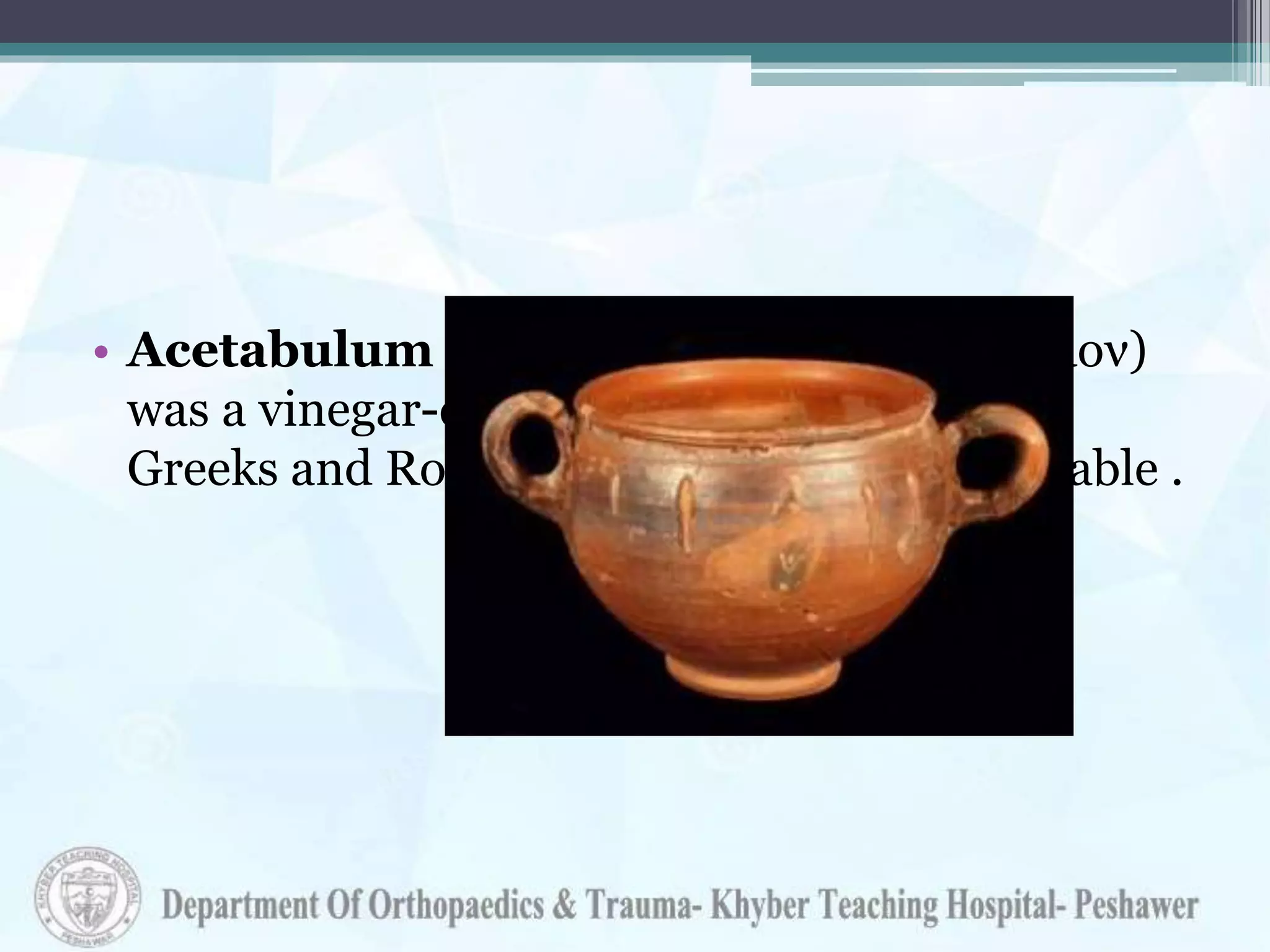 Acetabulum anatomy | PPTX