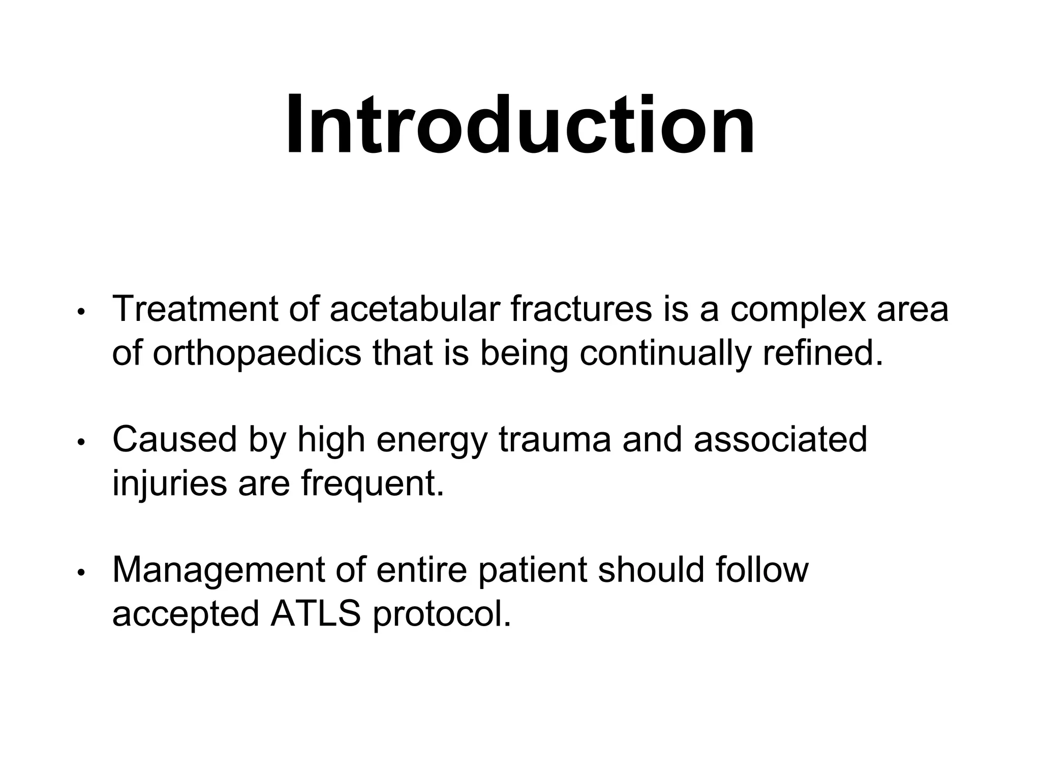 Acetabulum Fracture | PPTX