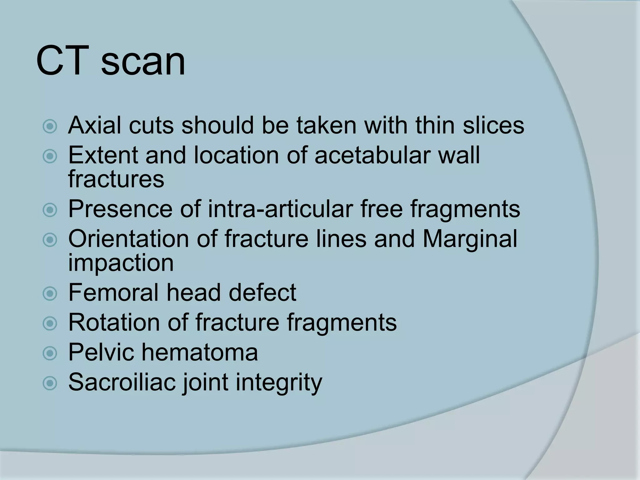 Acetabulum fractures | PPTX