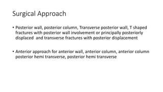 Acetabulum Fractures - Anatomy, Radiological Evaluation, Classification ...