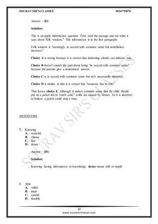 ACTUARIAL SCIENCE | MODEL TEST EXAM | NOTES SOLUTIONS STUDY MATERIAL BY ...