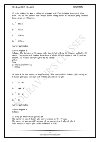 ACTUARIAL SCIENCE | MODEL TEST EXAM | NOTES SOLUTIONS STUDY MATERIAL BY ...