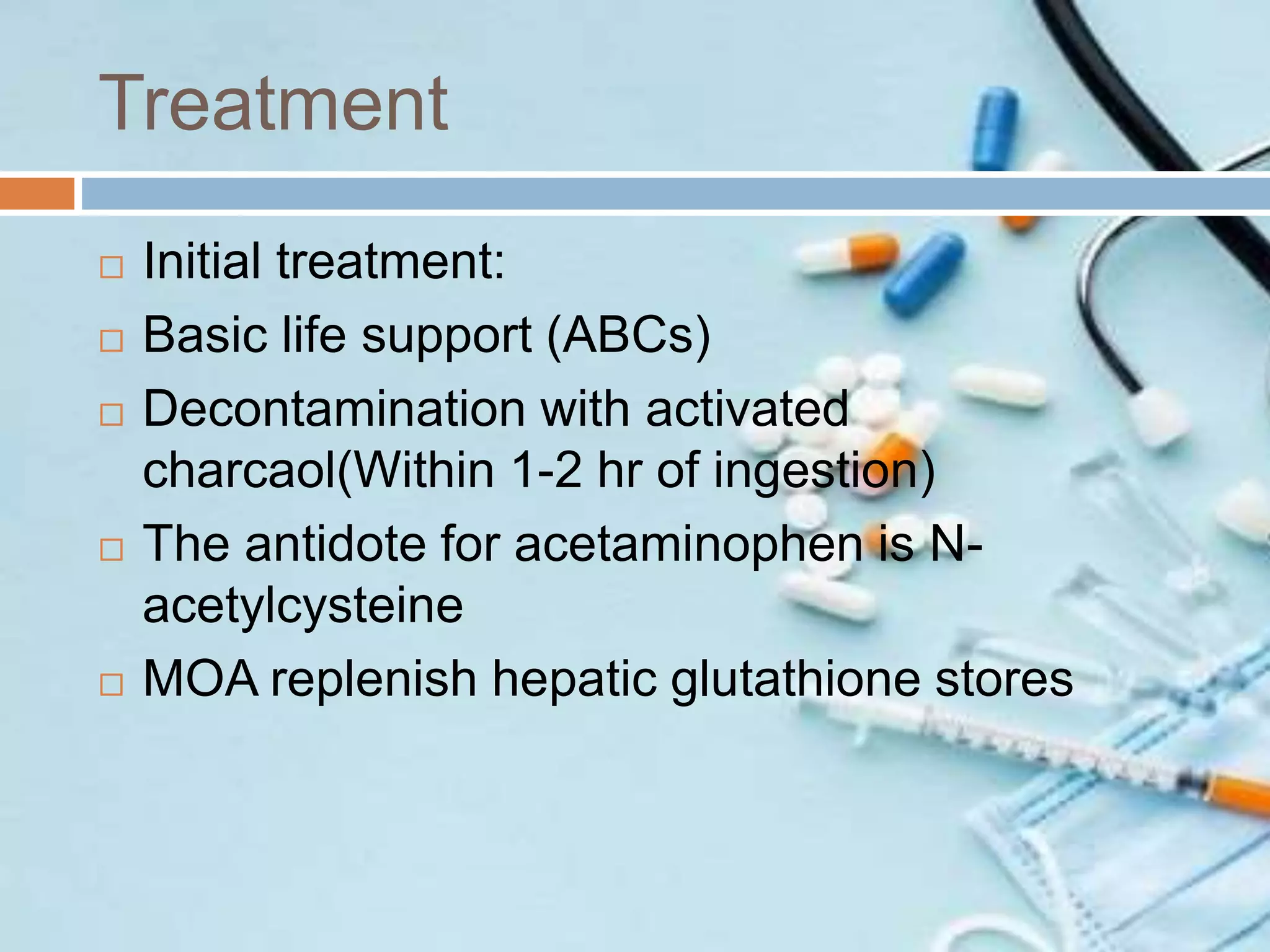 Acetaminophen Poisoning Pptx
