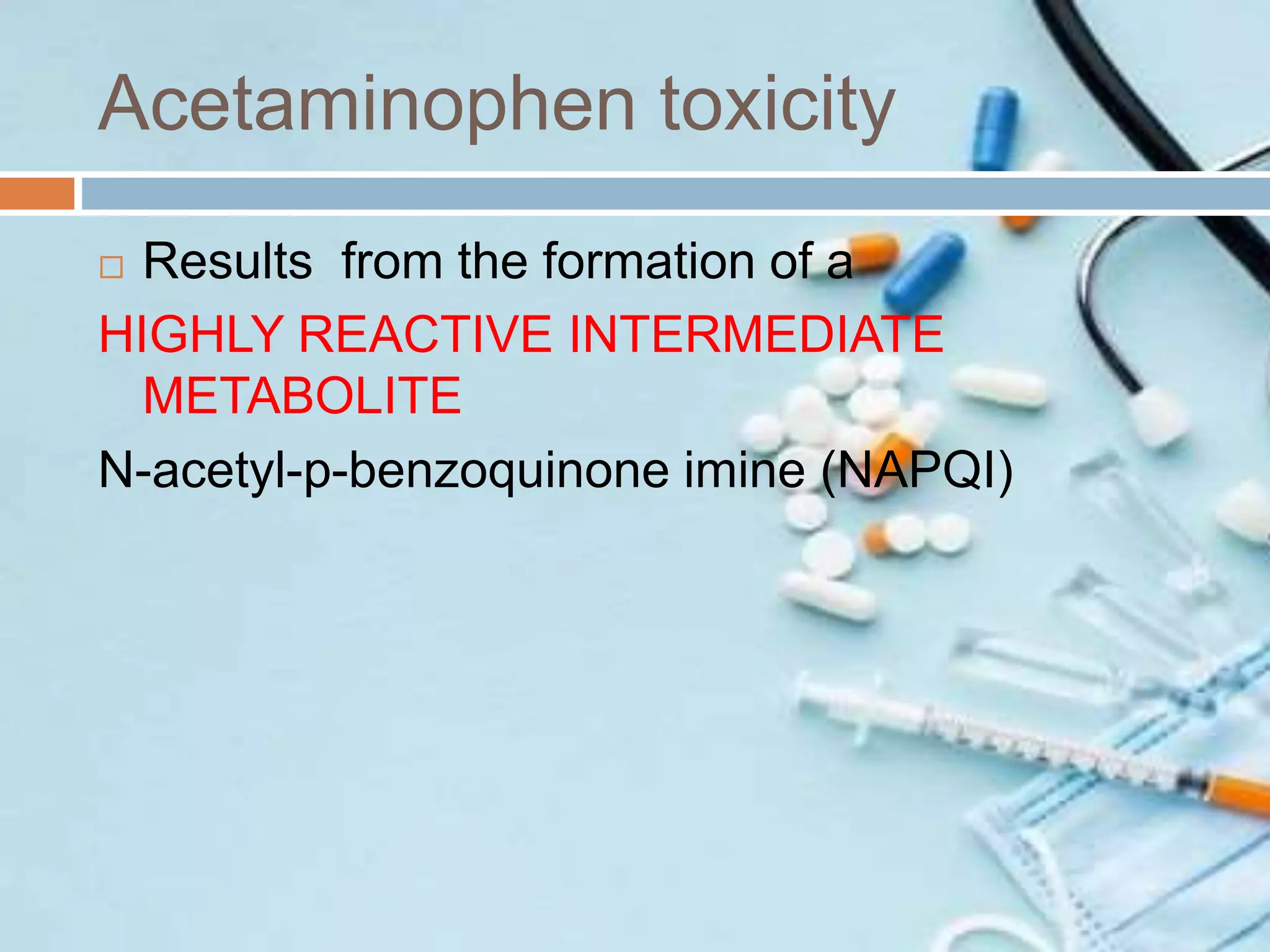 Acetaminophen poisoning | PPTX