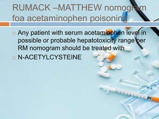 Acetaminophen poisoning | PPTX