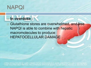 Acetaminophen poisoning | PPTX