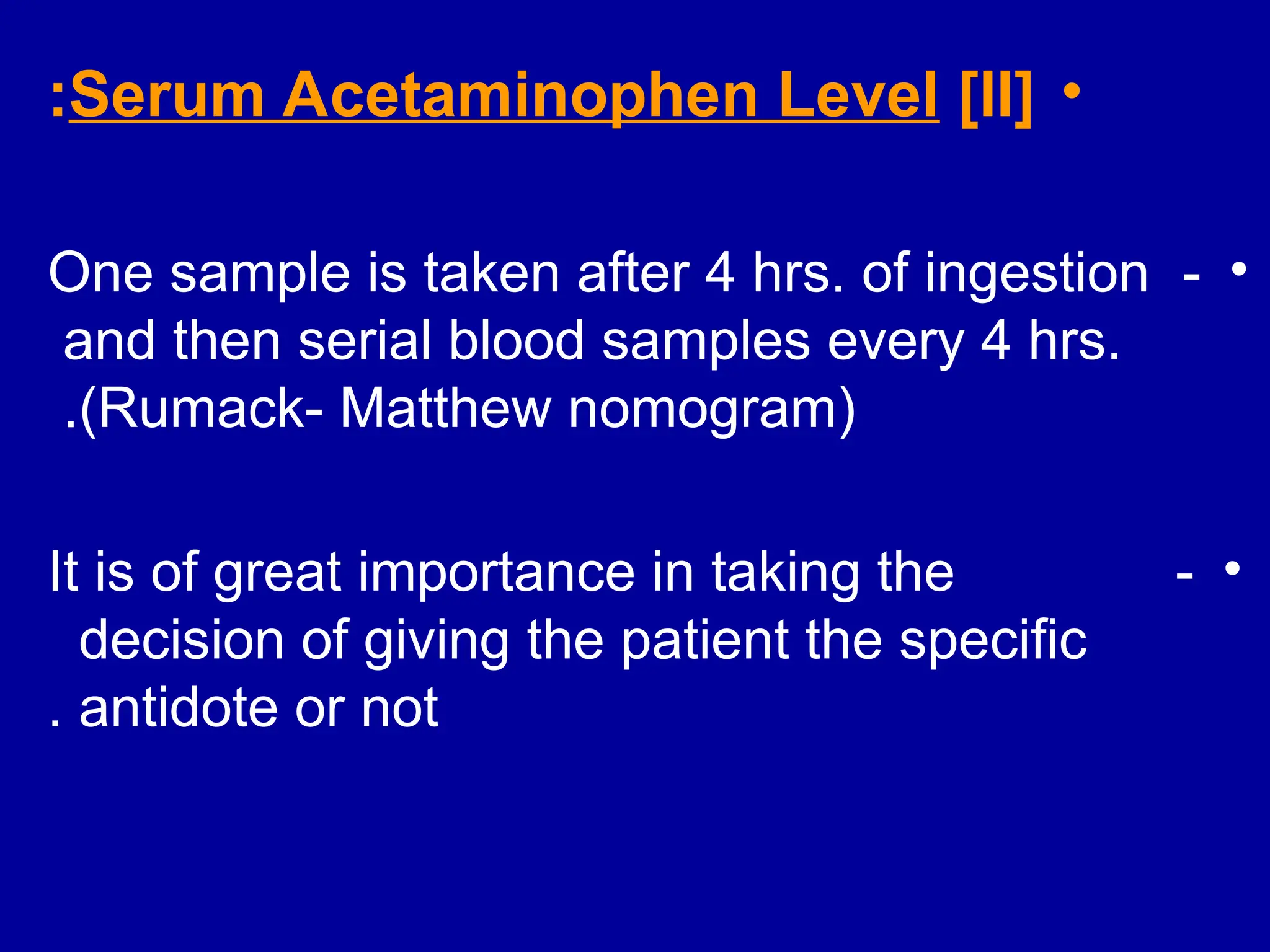 ACETAMINOPHEN POISONING forensic and toxicology module.ppt