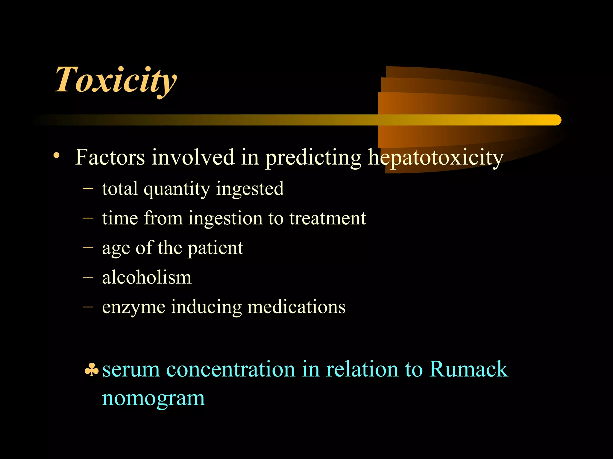 Acetaminophen toxicity | PPT