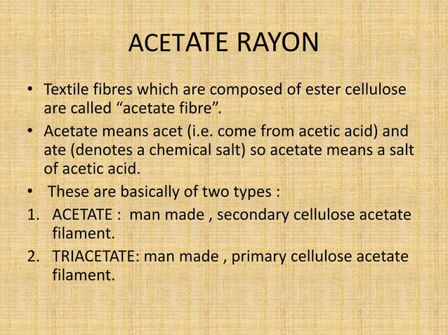 Acetate.pptx | Chemistry | Science