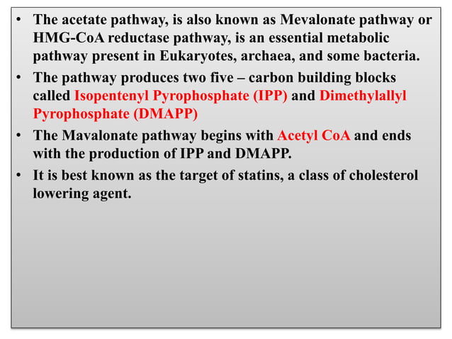 Acetate acid pathway | PPTX | Endocrine and Metabolic Diseases ...