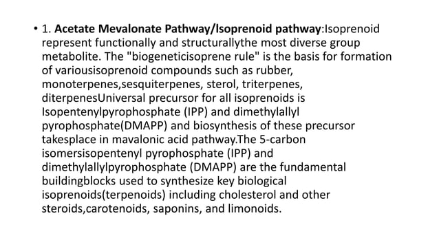 Acetate pathway | PPTX