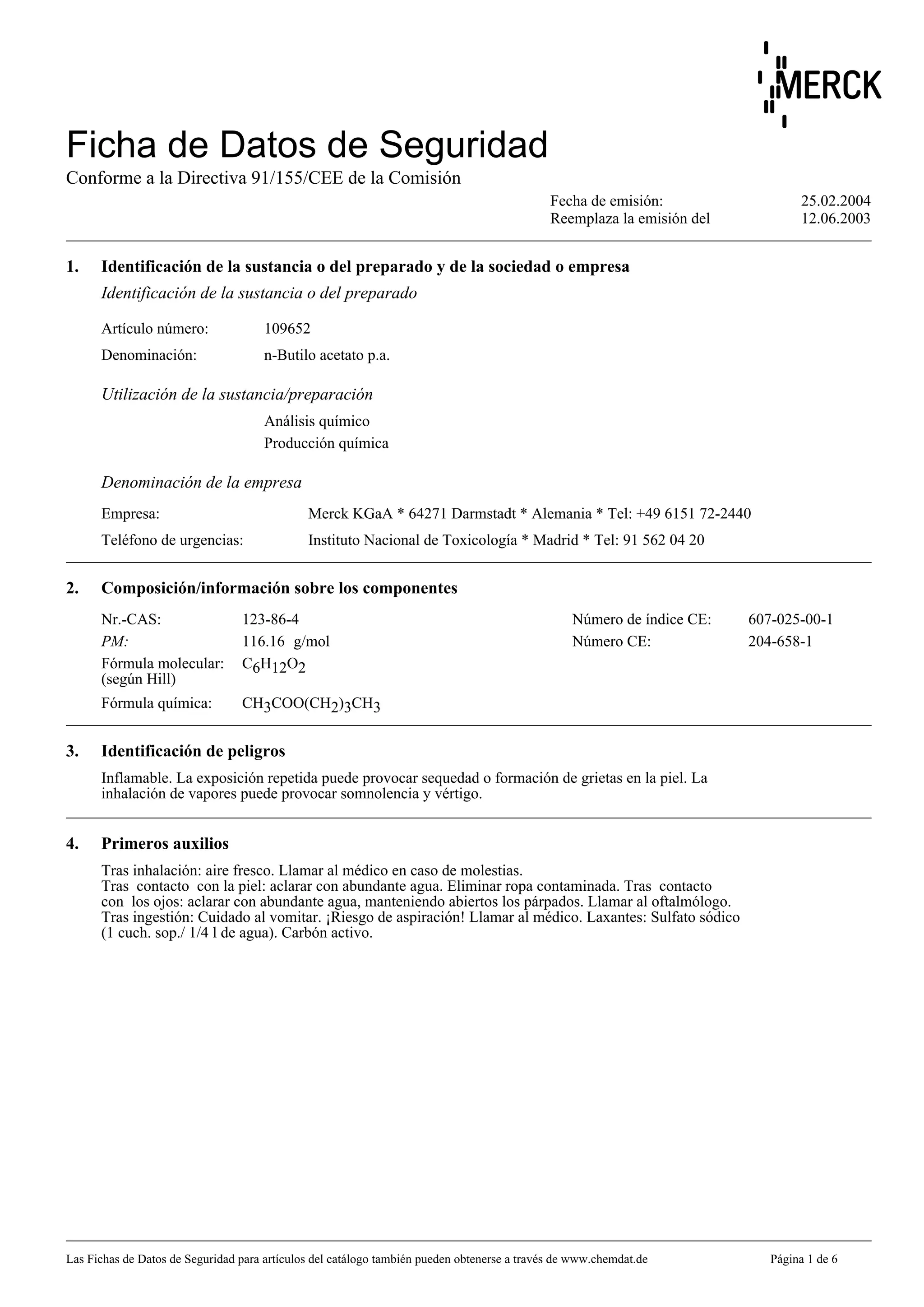 Acetato de butilo | PDF
