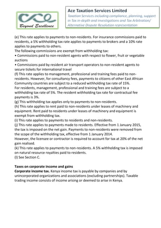 Ace taxation services tax guide 2015 16 | PDF