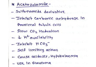 Acetazolamide | PDF
