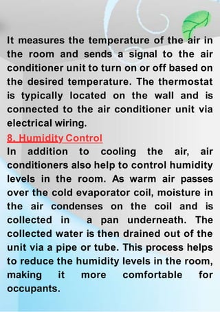 Air Conditioner Work Process | PPTX
