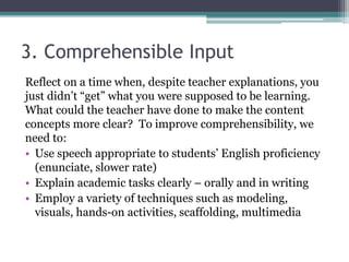 The SIOP model...an Overview | PPTX