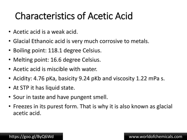 Few things about Acetic acid you must know | PPTX
