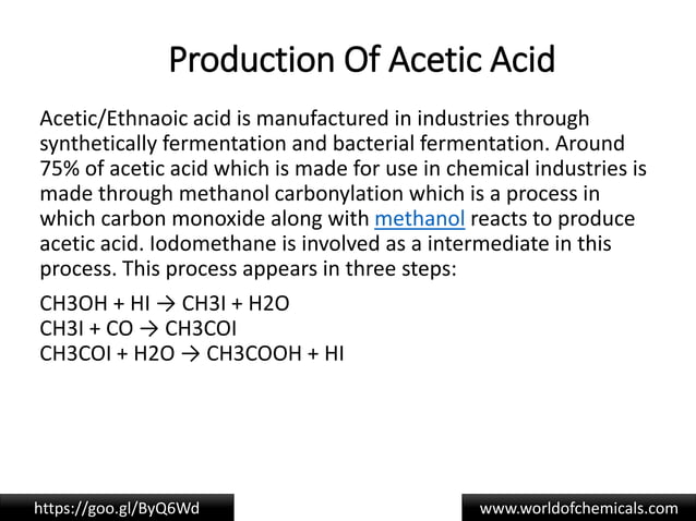 Few things about Acetic acid you must know | PPTX