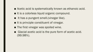 acetic acid .pptx