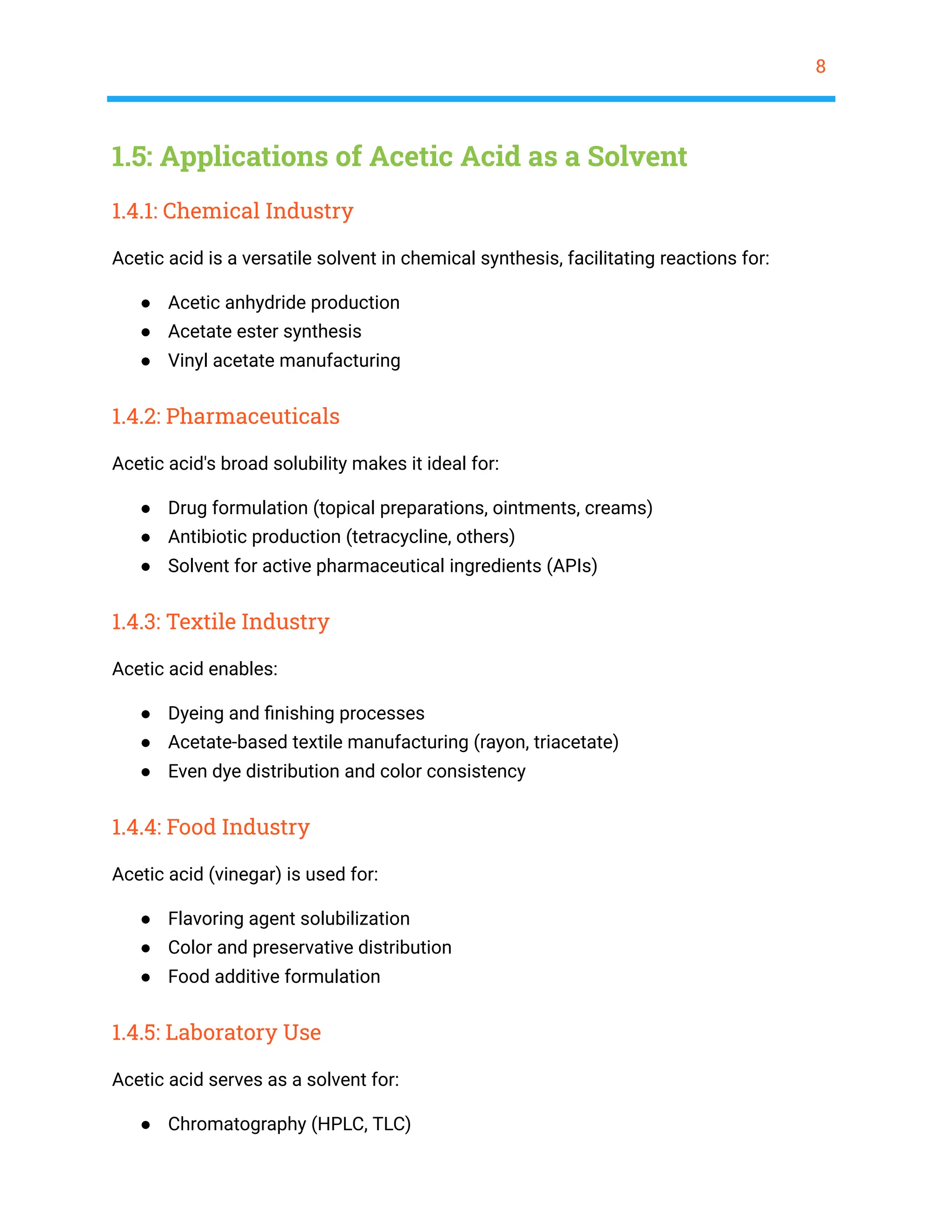 Acetic Acid as a Solvent and its Reactions-2.pdf