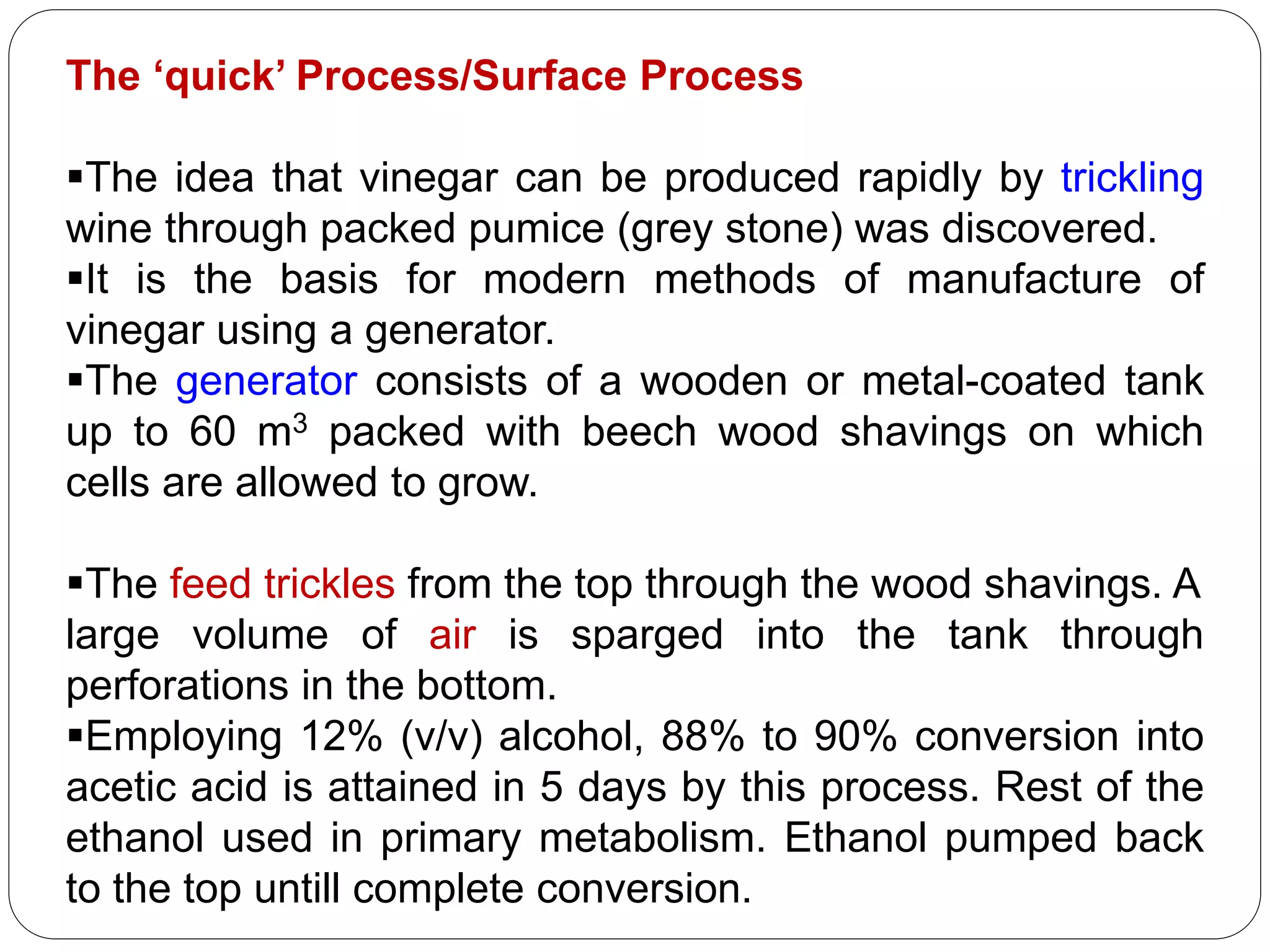 Acetic acid fermentation[1] | PPT