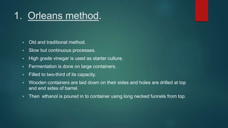 Acetic acid production | PPTX