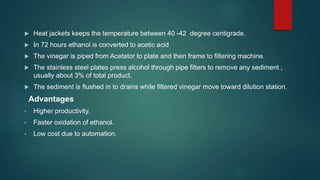 Acetic acid production | PPTX