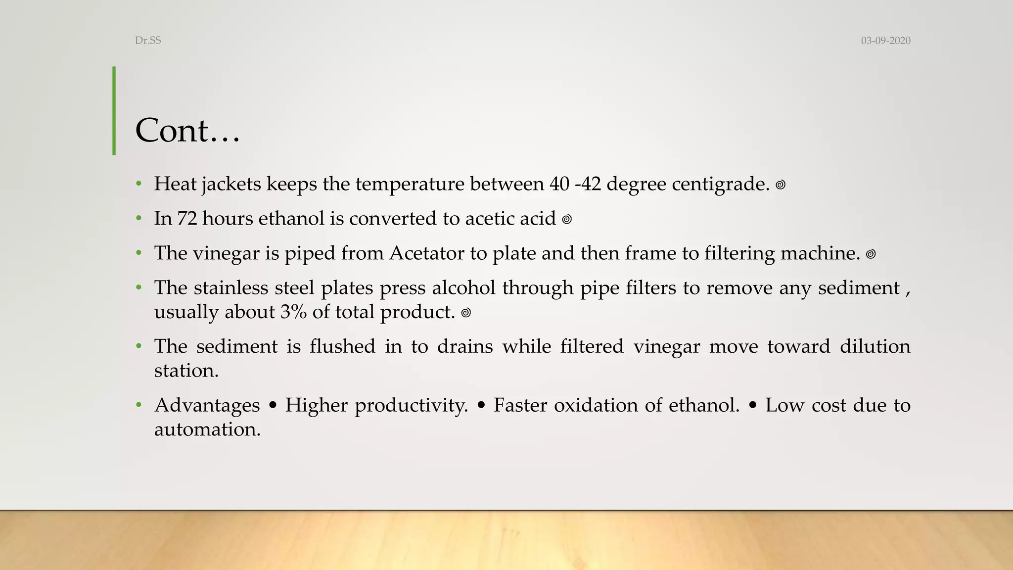 Acetic acid production | PPTX