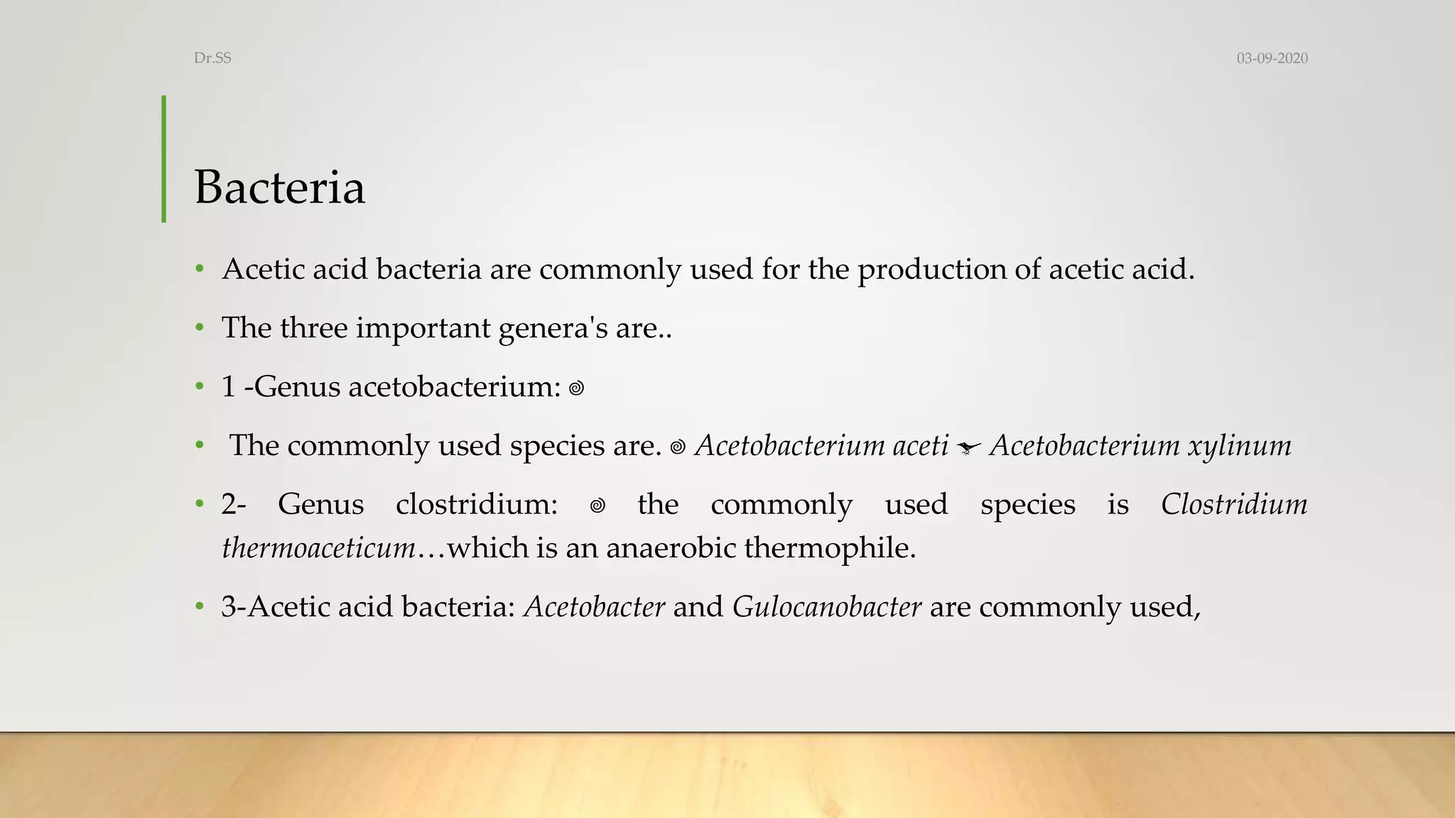 Acetic acid production | PPTX
