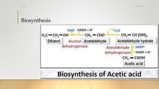 Acetic acid production | PPTX