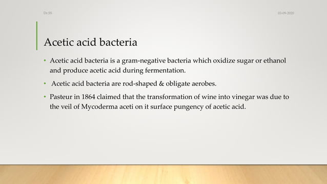 Acetic acid production | PPTX