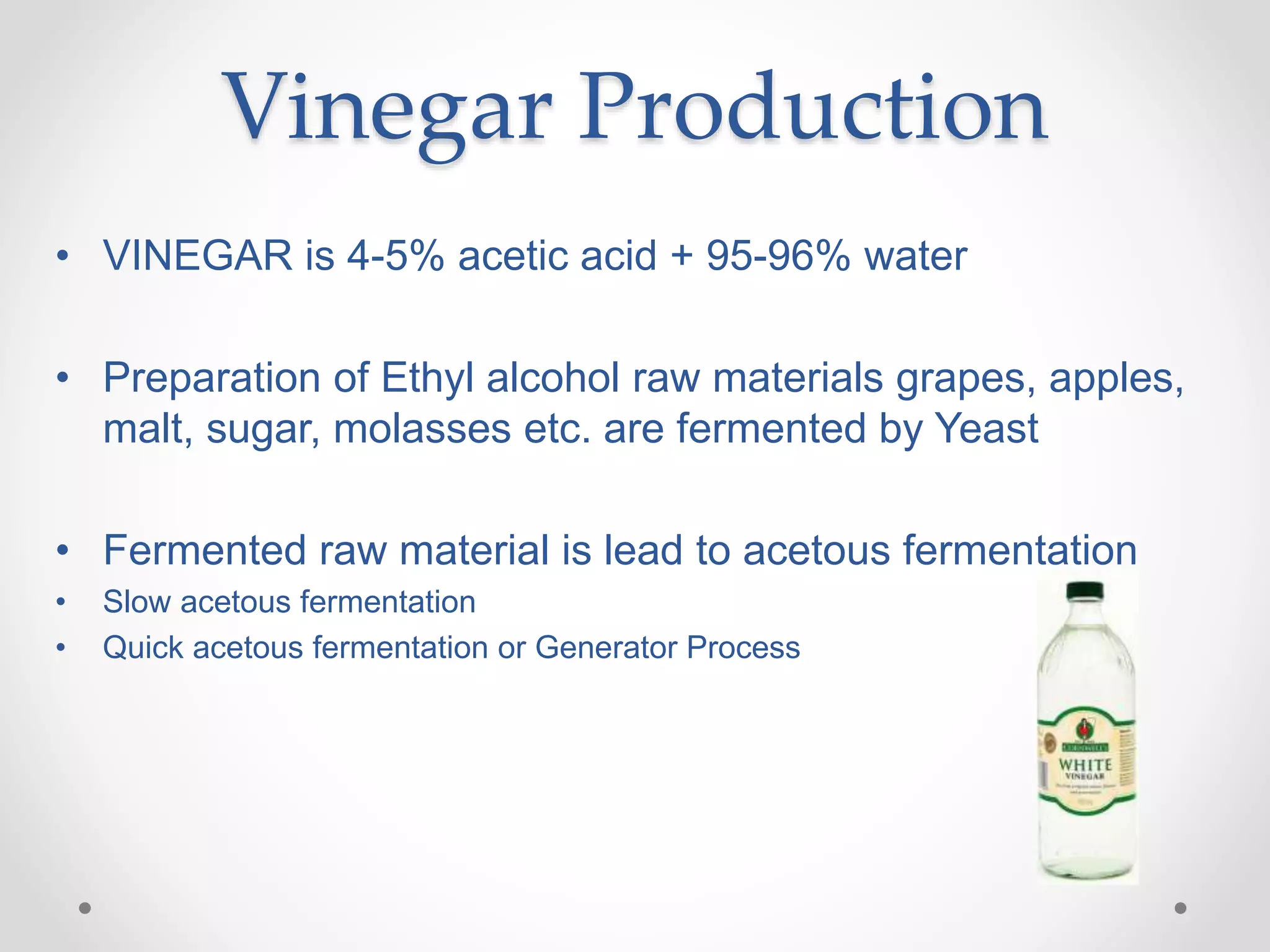 Acetic fermentation | PPTX