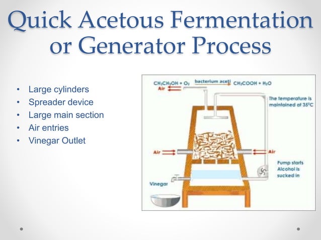 Acetic fermentation | PPTX | Chemistry | Science