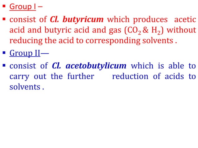 Acetone butanol production ppt | PPTX