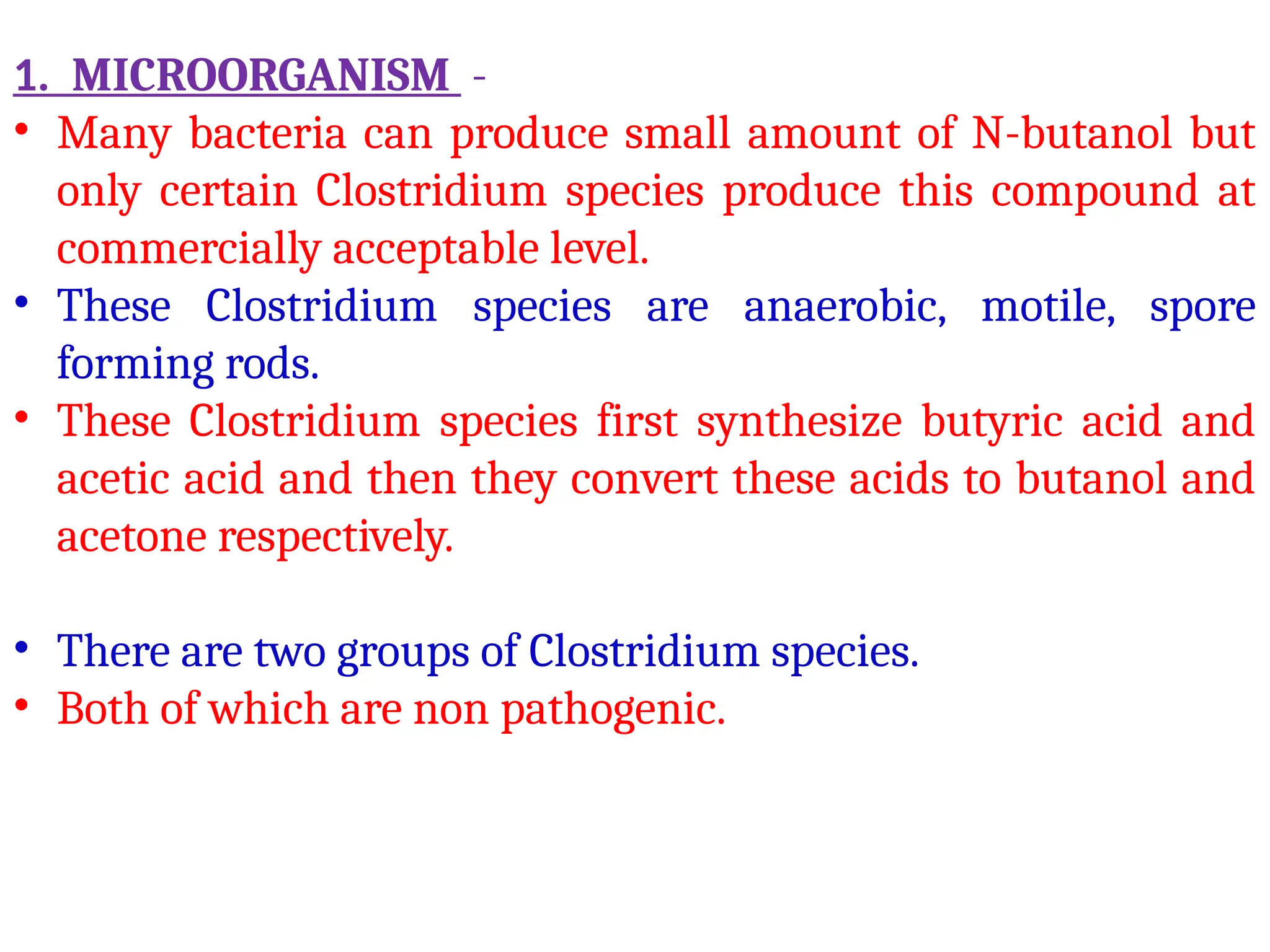 Acetone - Butanol Production in Biotechnology PPT.pptx