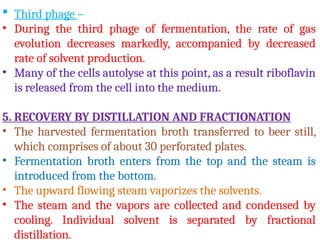 Acetone - Butanol Production in Biotechnology PPT.pptx