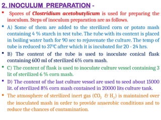Acetone - Butanol Production in Biotechnology PPT.pptx