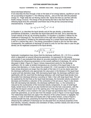 Acetone absorption column | PDF