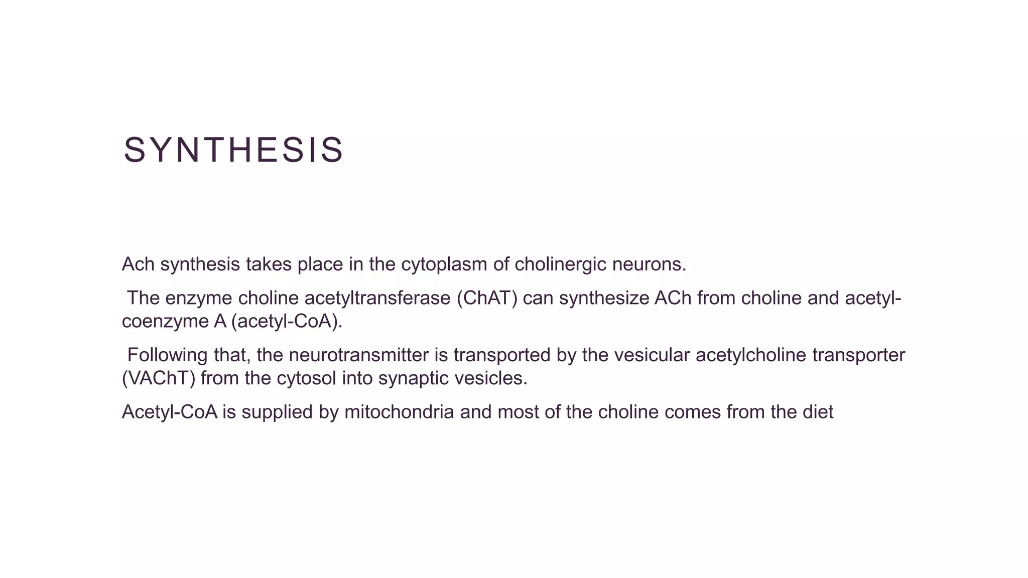 Acetylcholine | PPTX