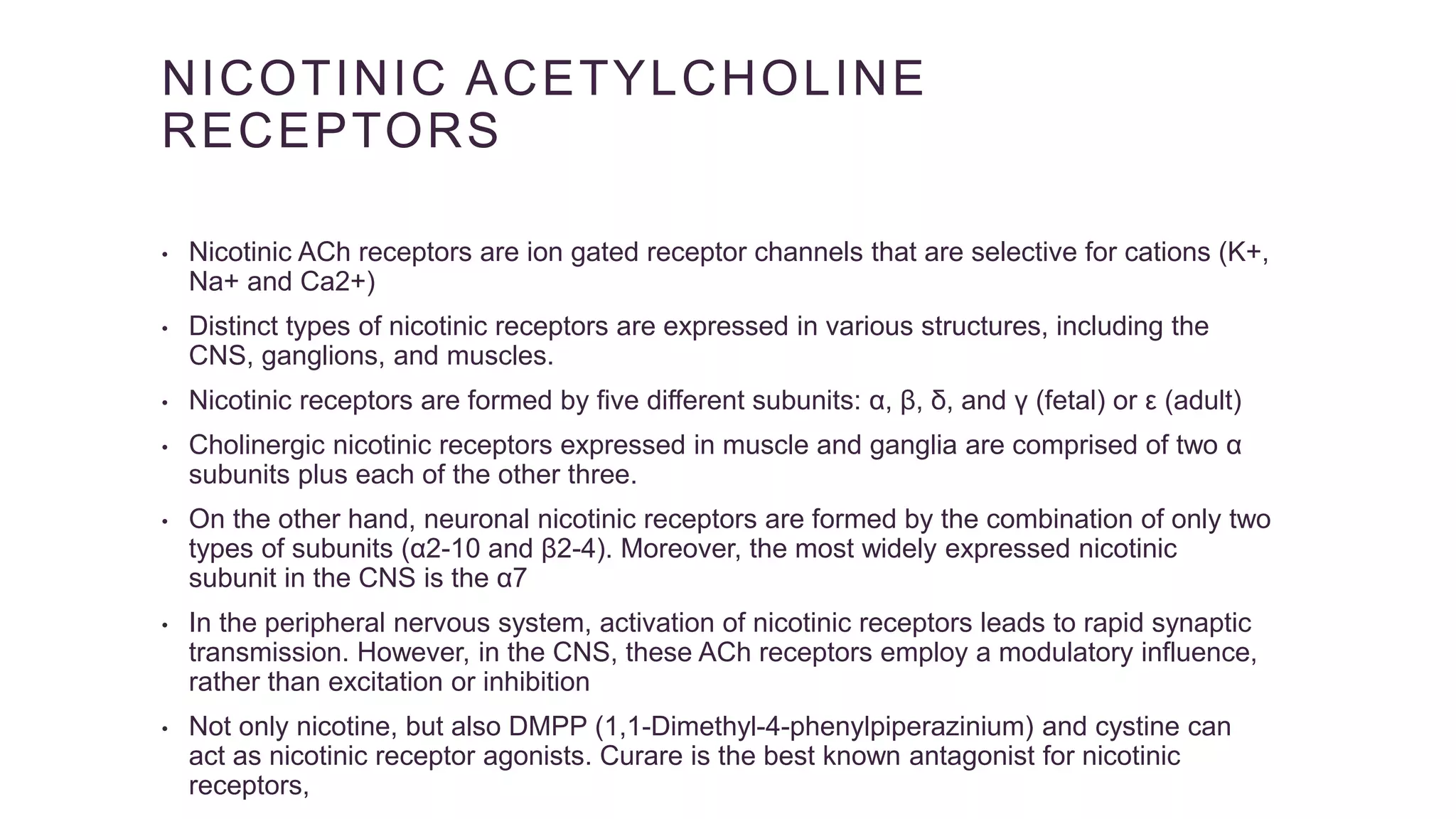 Acetylcholine | PPTX