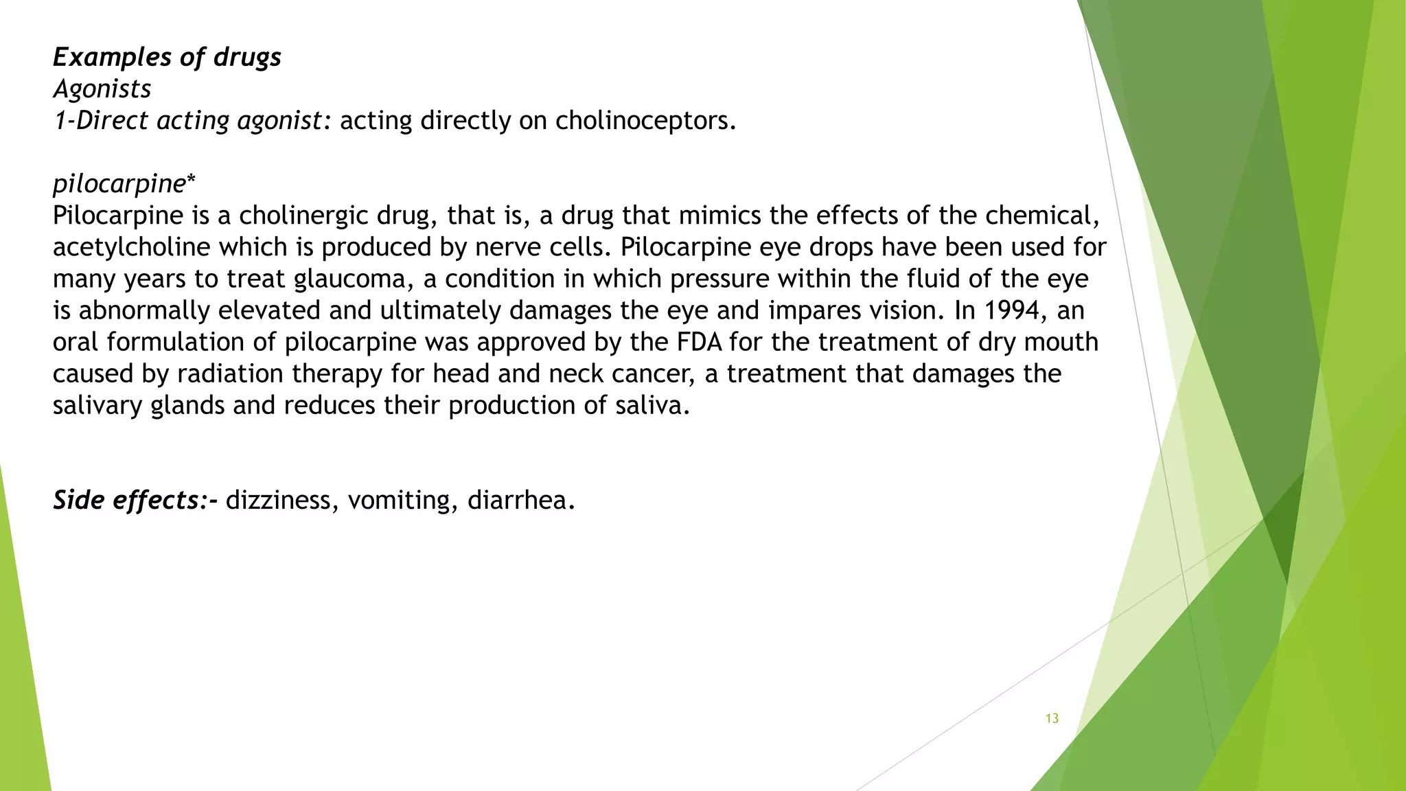 Acetylcholine - A neurotransmitter | PPTX