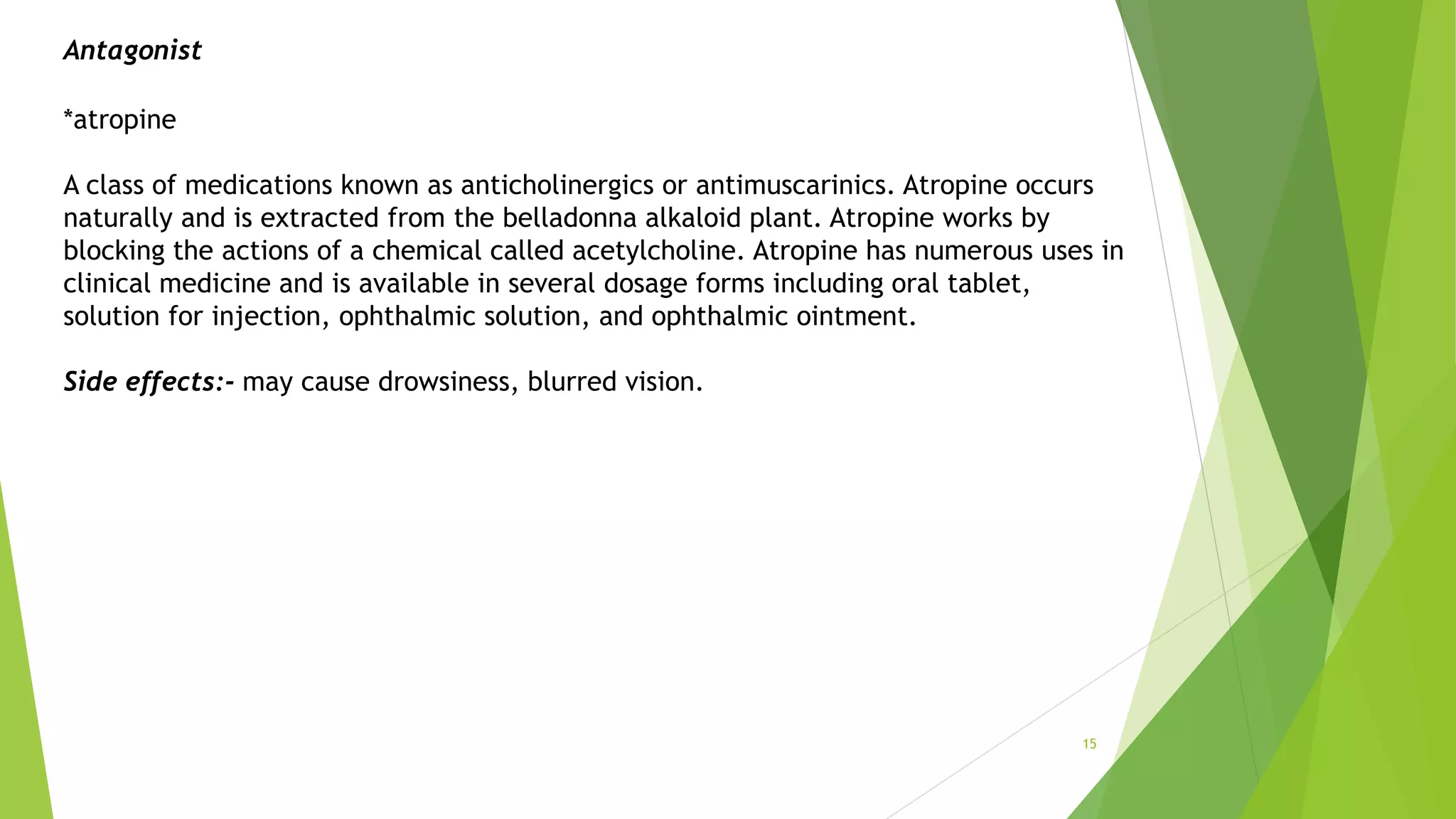 Acetylcholine - A neurotransmitter | PPTX